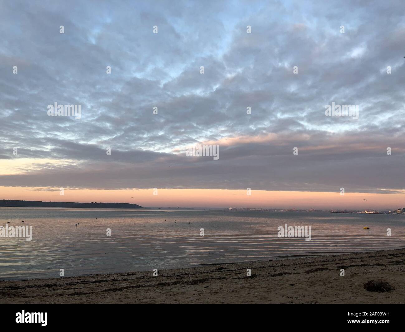 Gently waves in empty beach hi-res stock photography and images - Alamy