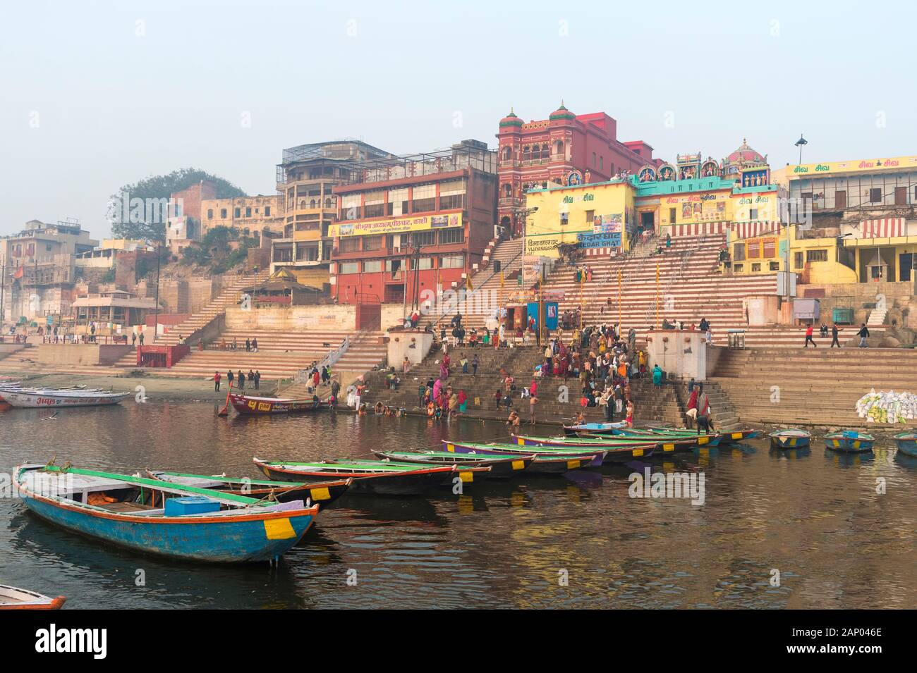 Kedar ghat hi-res stock photography and images - Alamy