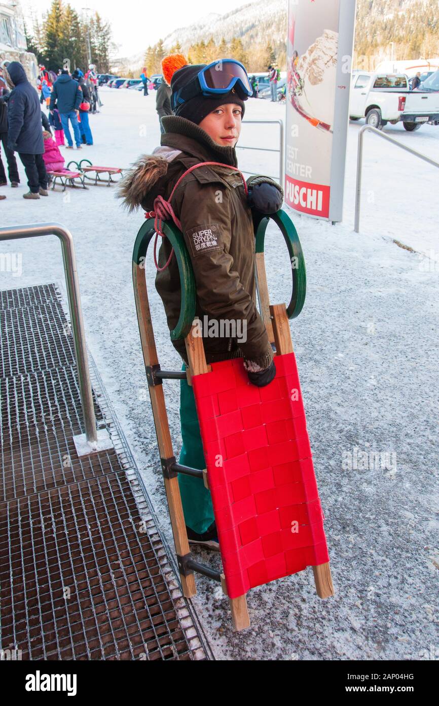 Hire toboggan hi-res stock photography and images - Alamy