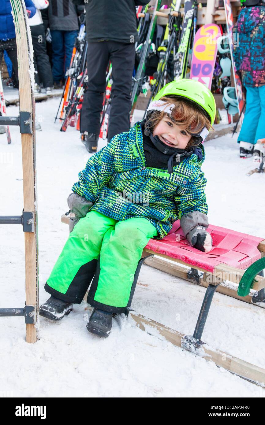 Hire toboggan hi-res stock photography and images - Alamy