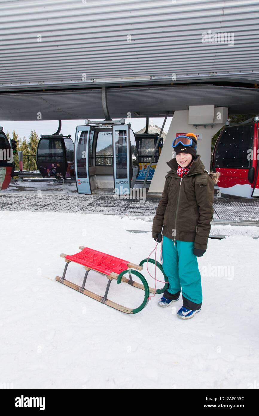 Semmering ski resort, Lower Austria, Viennese alps,Austria Stock Photo ...