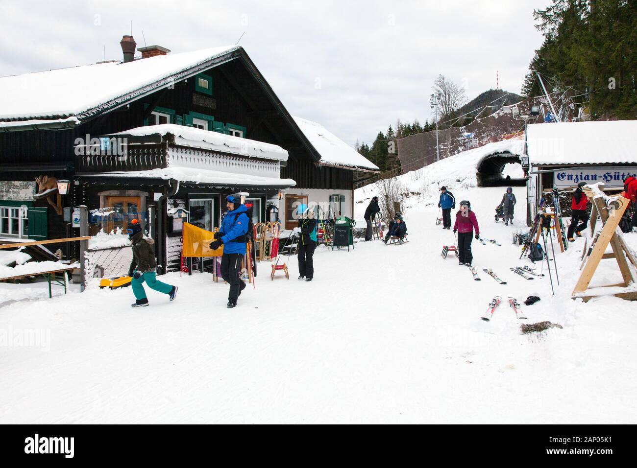 Semmering ski resort hi-res stock photography and images - Alamy