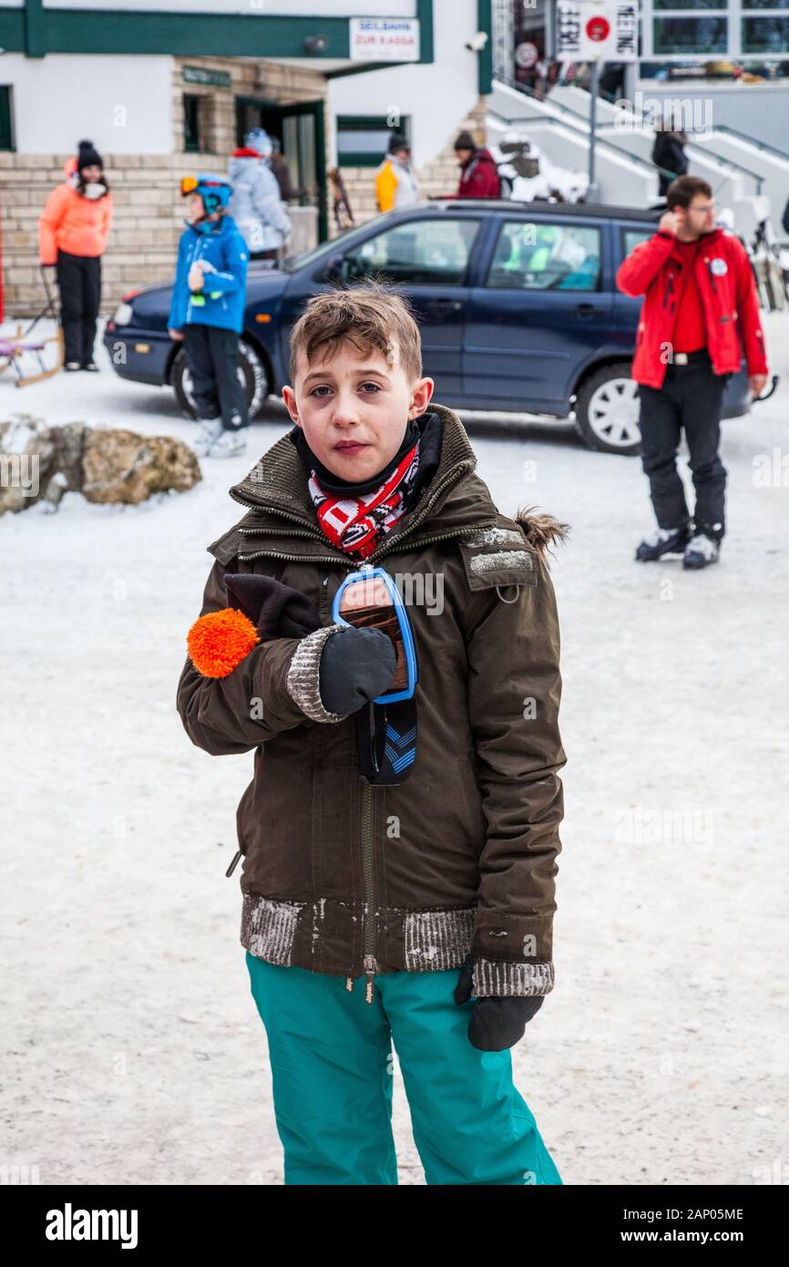 Semmering ski resort, Lower Austria, Viennese alps,Austria Stock Photo ...