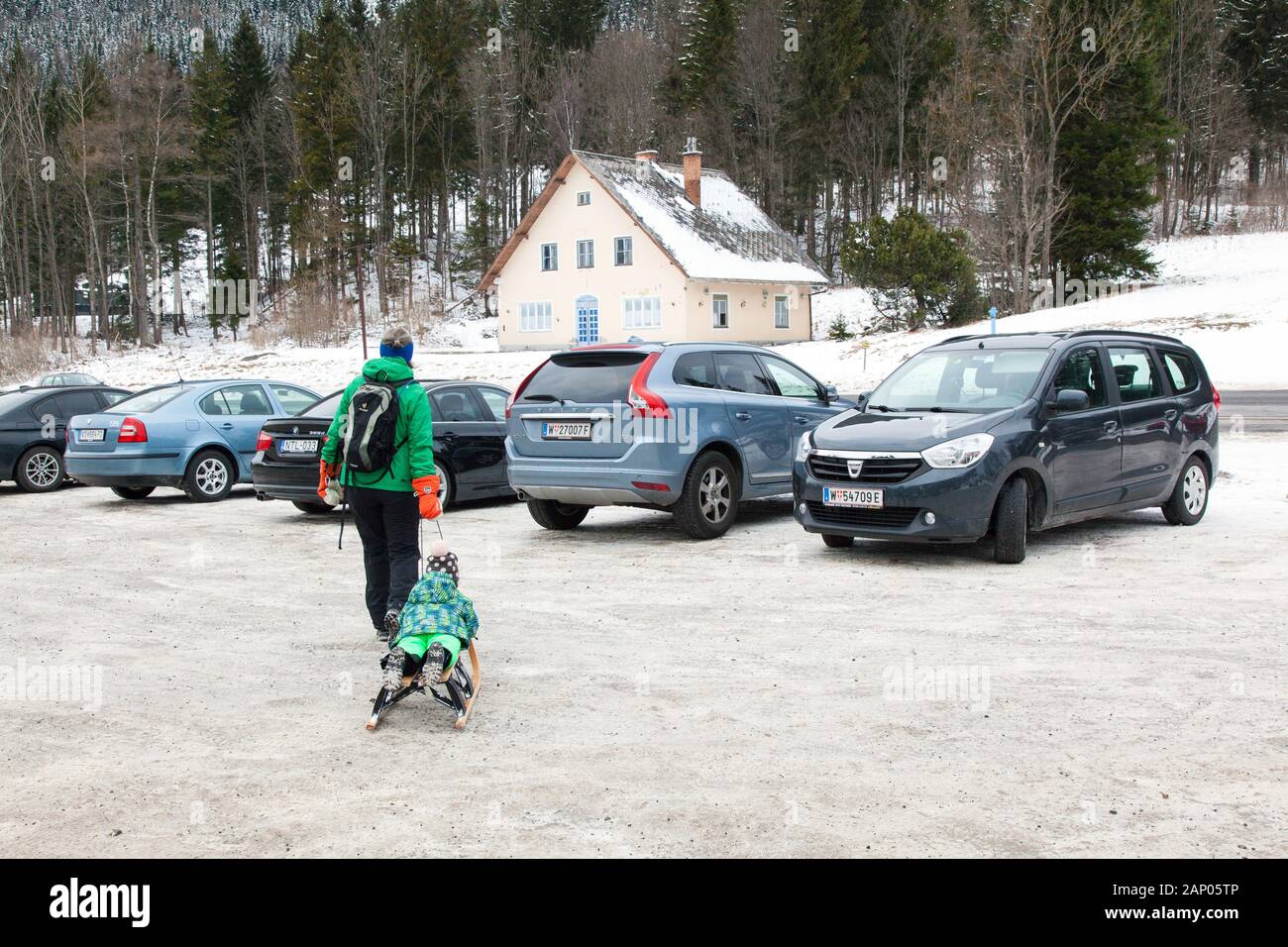 Semmering ski resort hi-res stock photography and images - Alamy