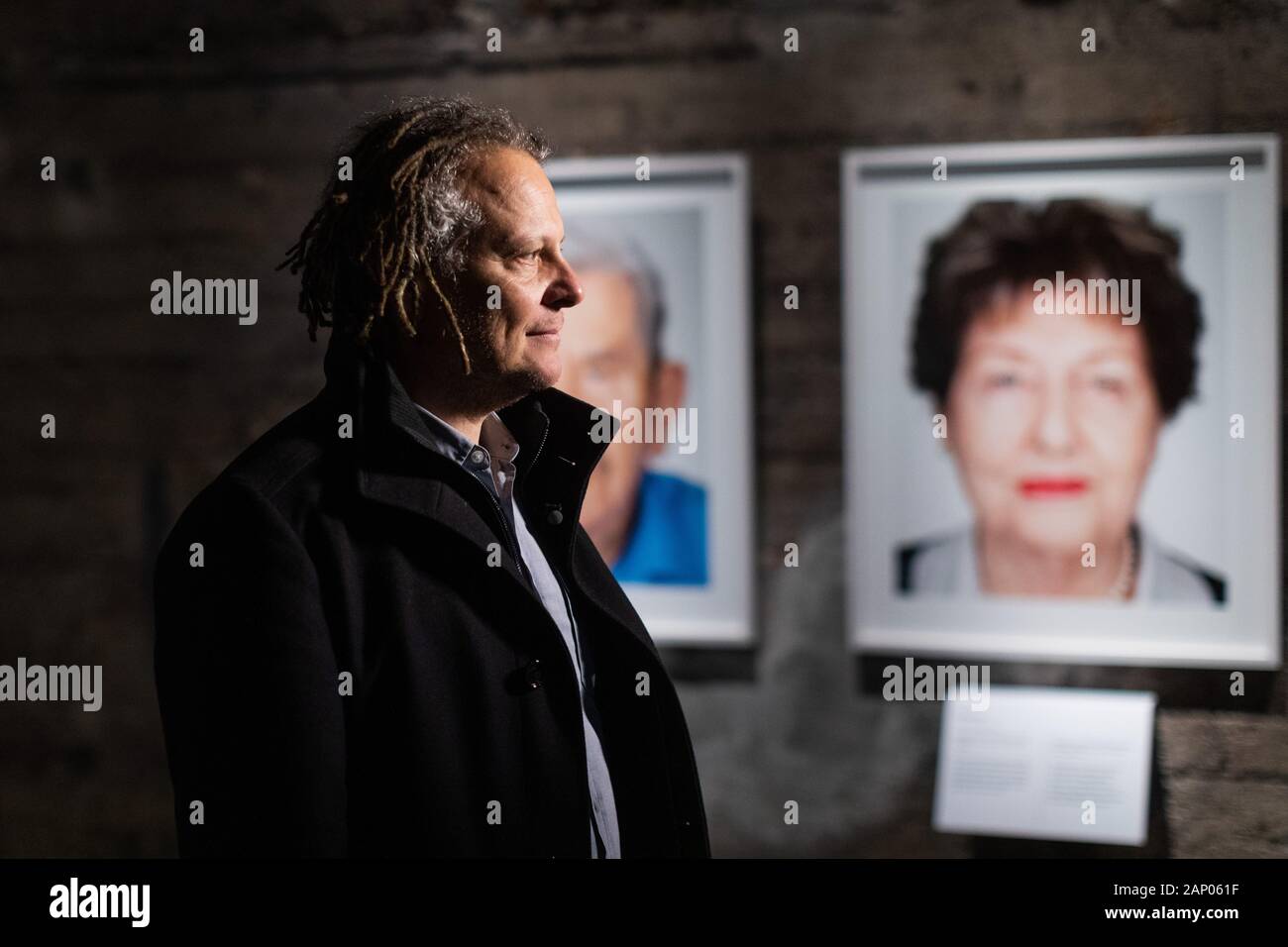 Survivors faces of life after the holocaust hi-res stock photography ...