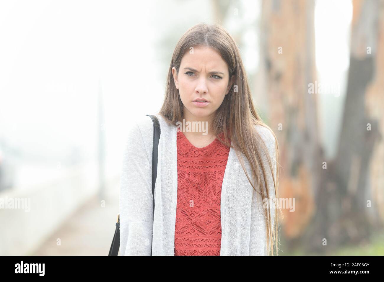 Woman Disgusted Side High Resolution Stock Photography and Images - Alamy
