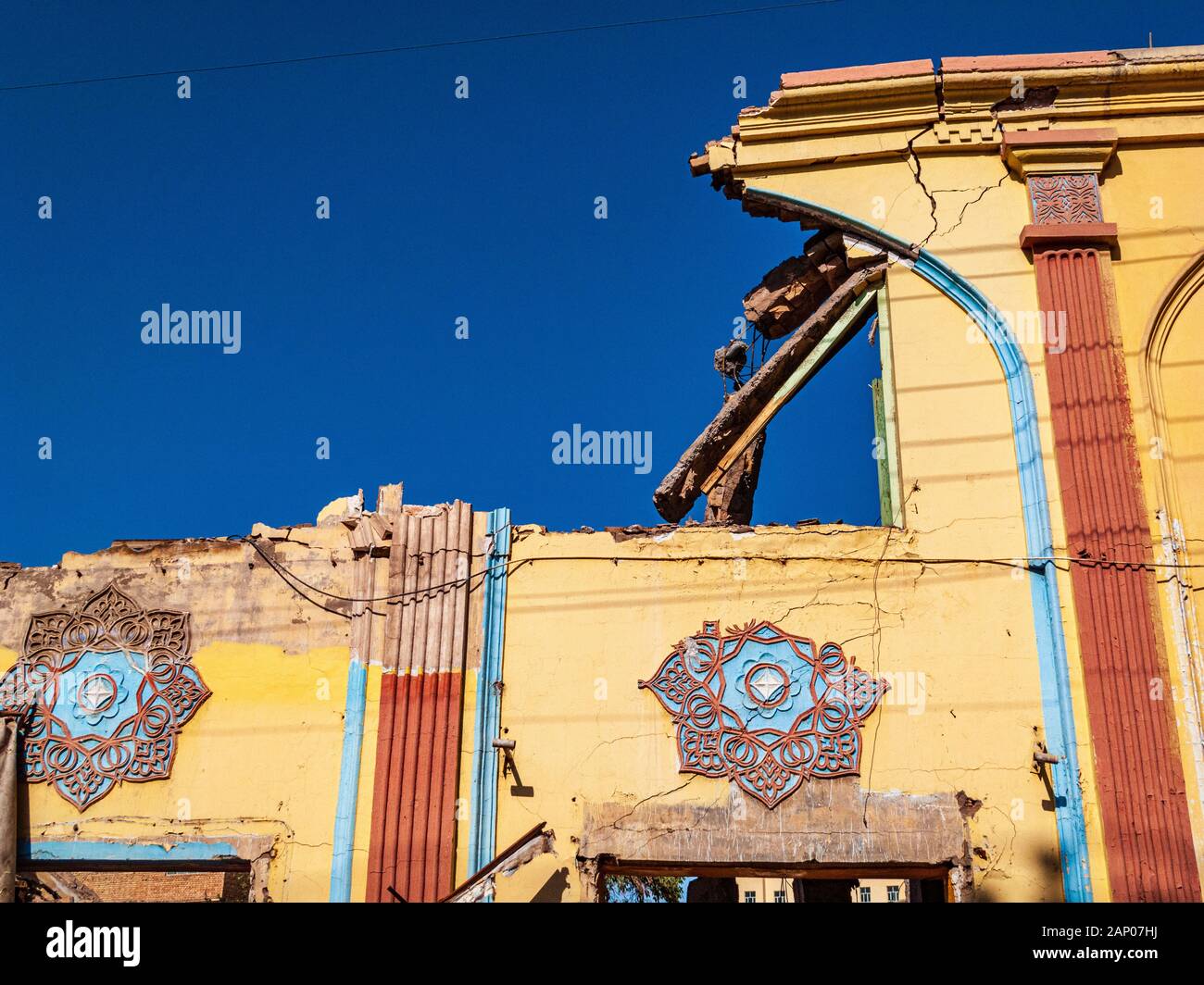 The old part of the oasis Kashgar, the capitol of Uigur culture with ...