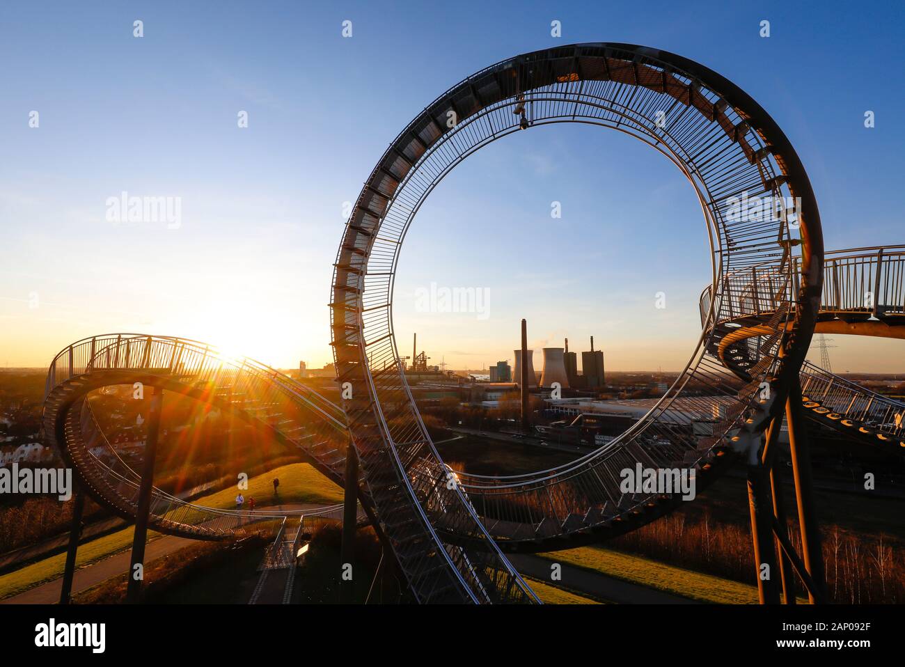 Duisburg, Ruhr Area, North Rhine-Westphalia, Germany - Tiger and Turtle ...