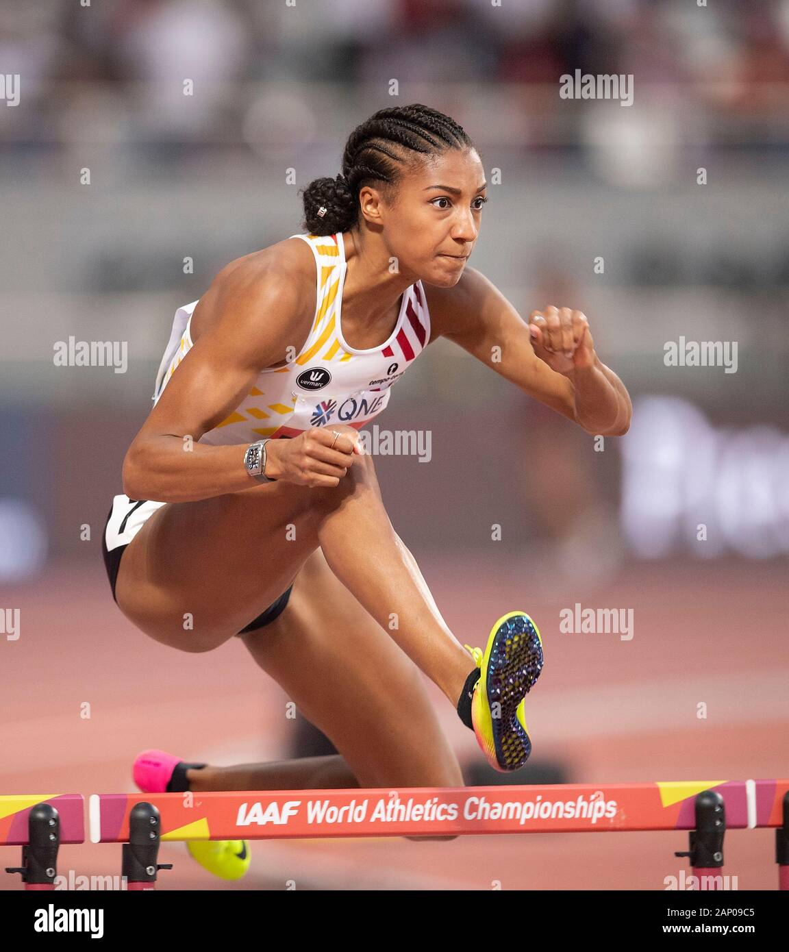 Heptathlon for women hi-res stock photography and images - Alamy