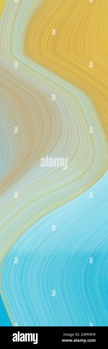 decorative header design with pastel blue, medium turquoise and dark ...