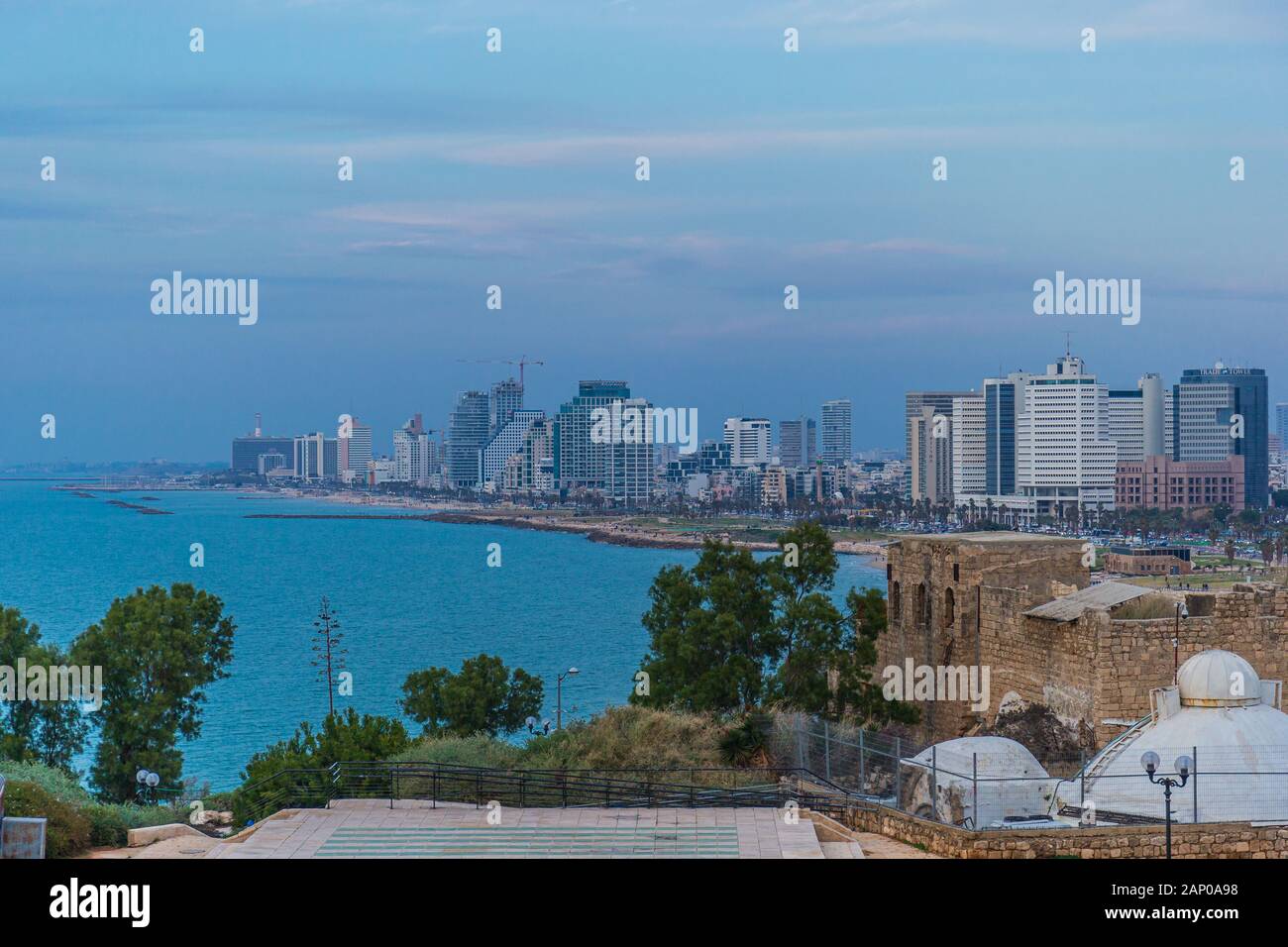 Israel tel aviv downtown skyline hi-res stock photography and images ...