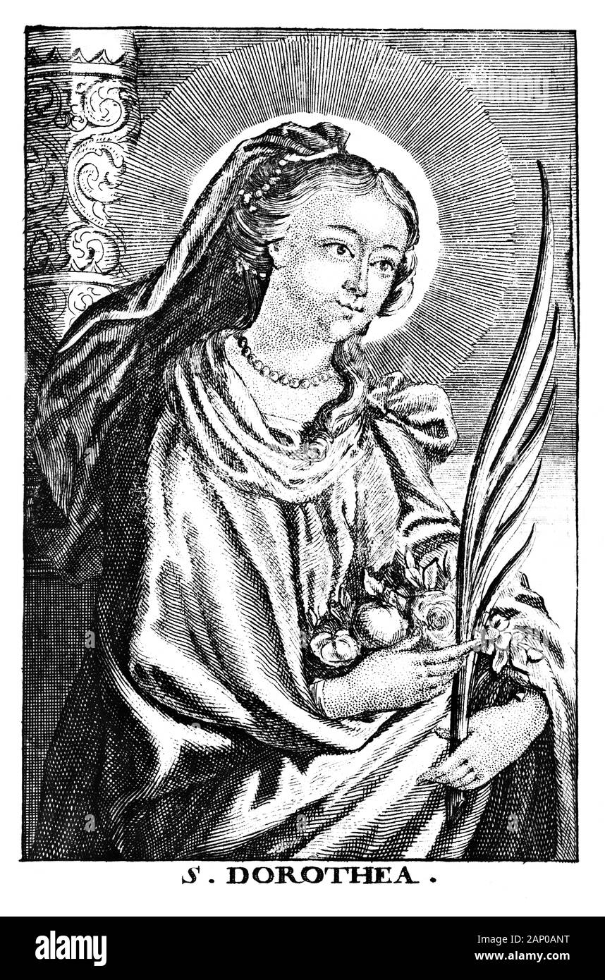 Dorothea Of Caesarea – Portrait of Dorothea of Caesarea – AWBR