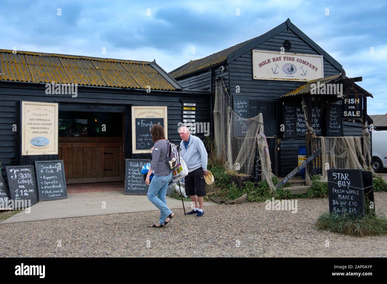 Fishmonger signs hi-res stock photography and images - Alamy