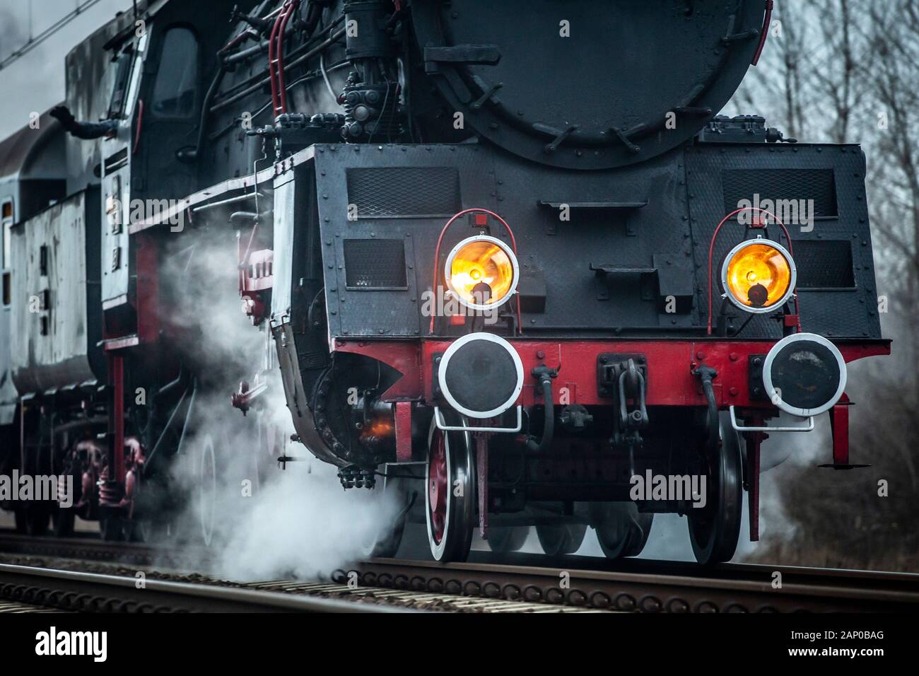 Old railroad passenger cars hi-res stock photography and images - Alamy
