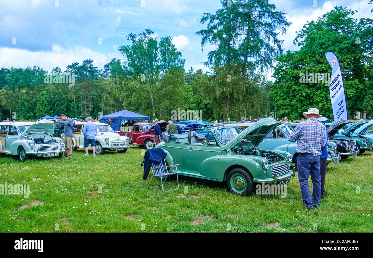 Meeting of the West Norfolk Morris Minor club at Sandringham Stock ...
