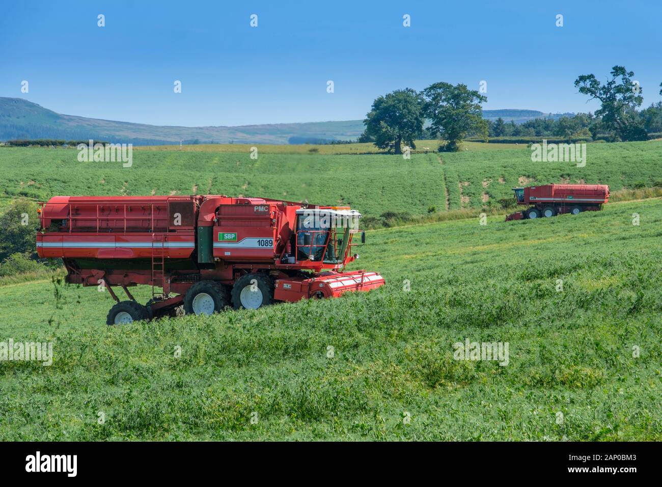 Pea harvester hi-res stock photography and images - Alamy