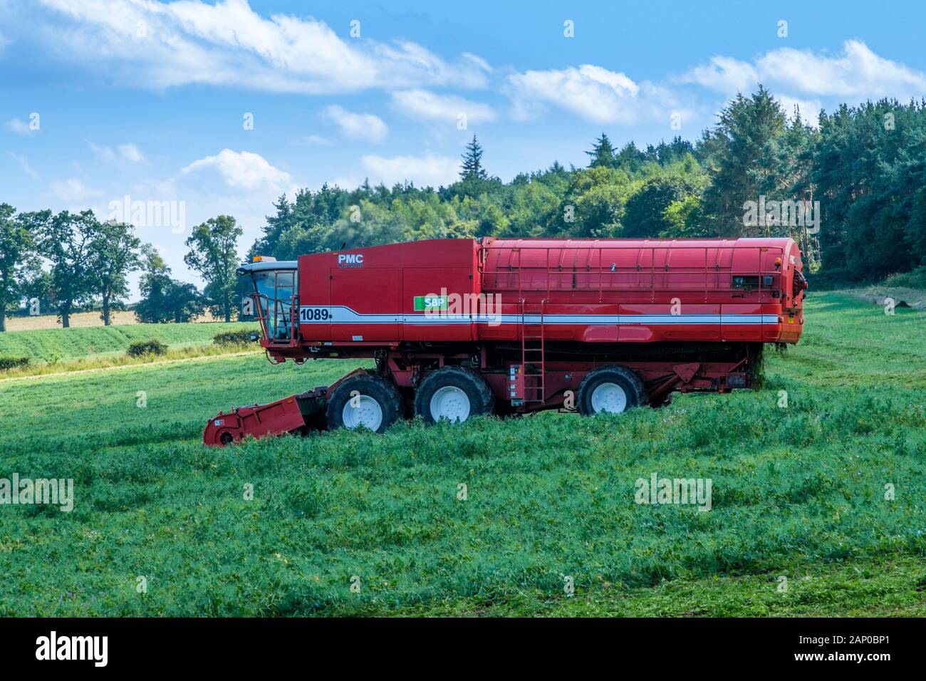 Pea harvester hi-res stock photography and images - Alamy