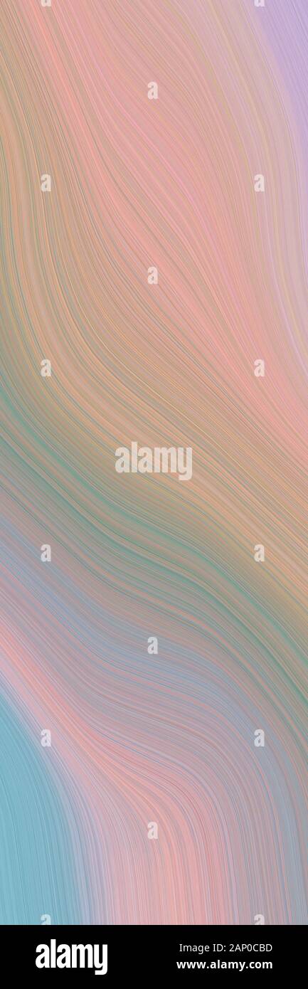 artistic designed vertical header with tan, dark gray and cadet blue ...