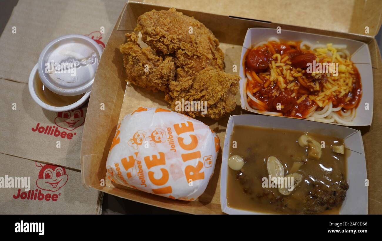 Jollibee Chicken Spaghetti Meal