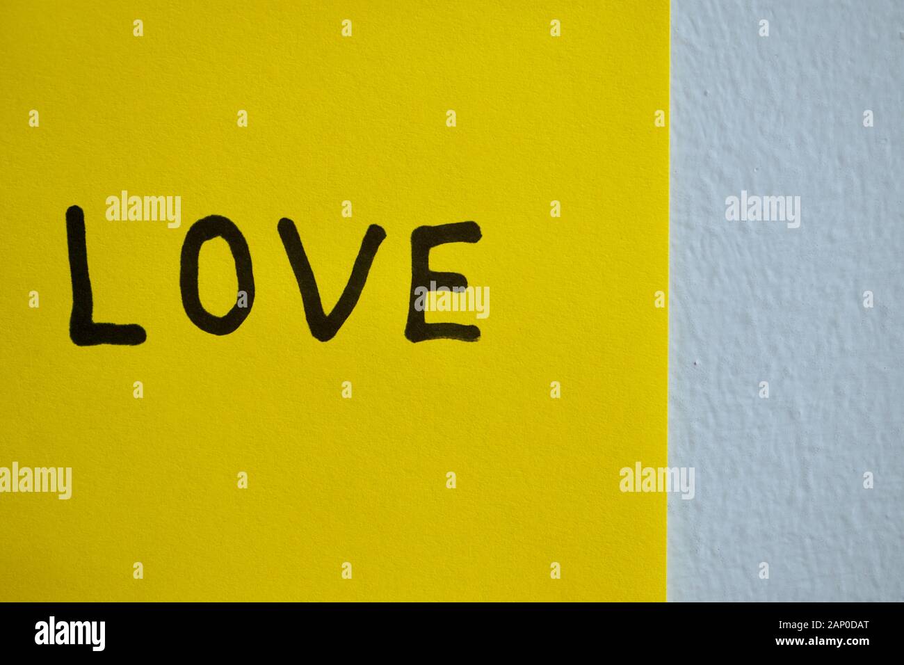 Handwritten love paper hi-res stock photography and images - Alamy