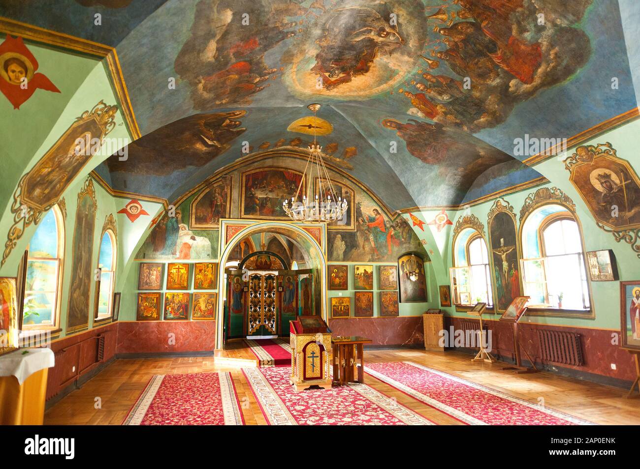 Saint Michael Vydubytsky Monastery in Kiev Stock Photo - Alamy