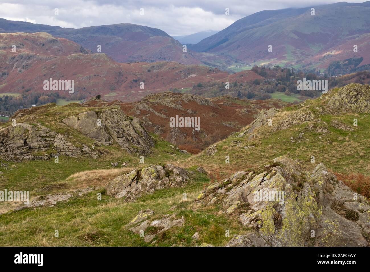 Black Fell views # Stock Photo - Alamy