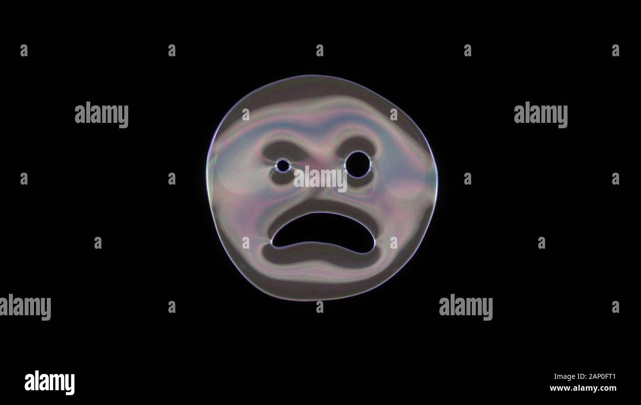 Distorted face reflection hi-res stock photography and images - Alamy