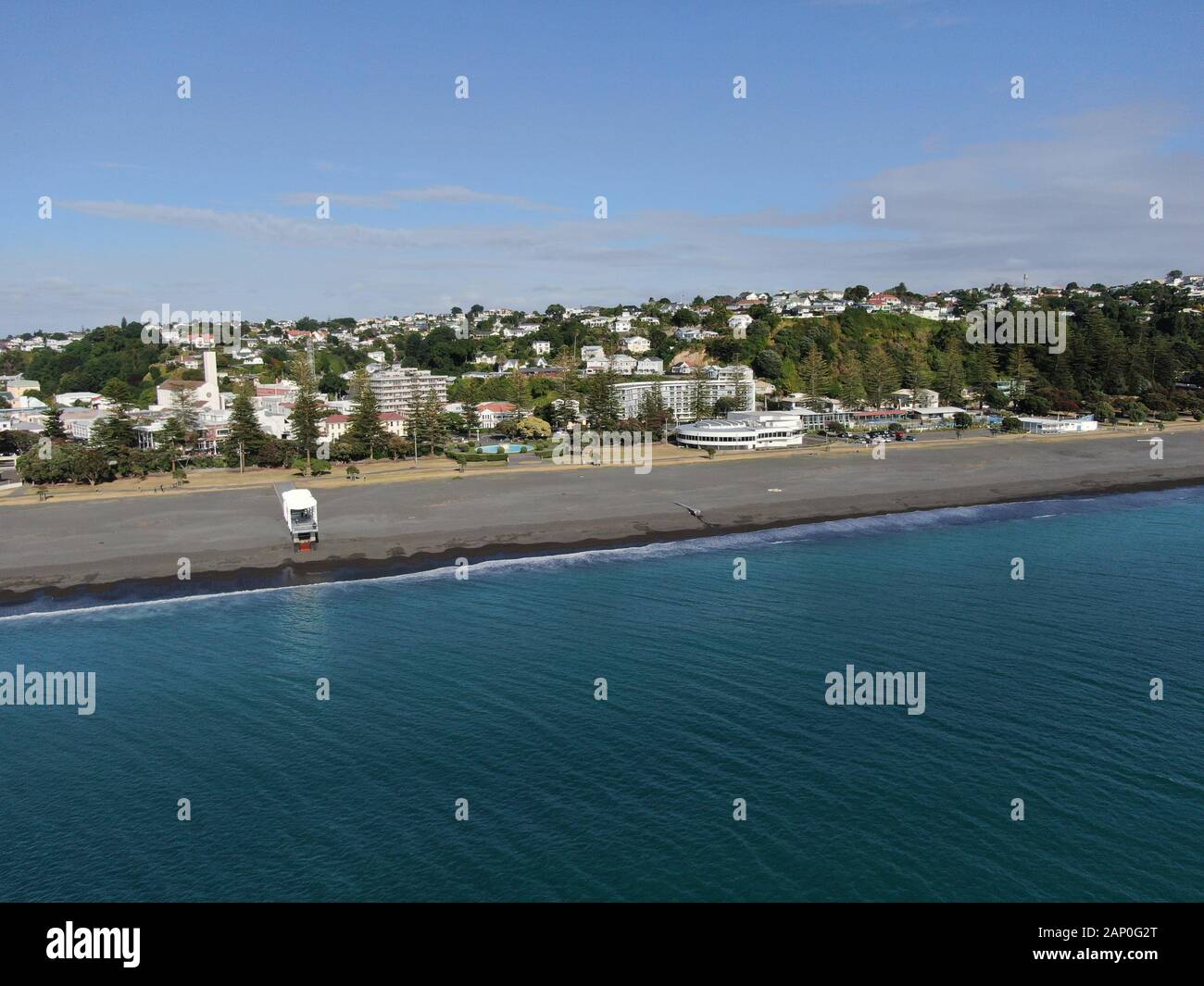 Napier, North Island / New Zealand - December 29, 2019: Napier, The Art ...