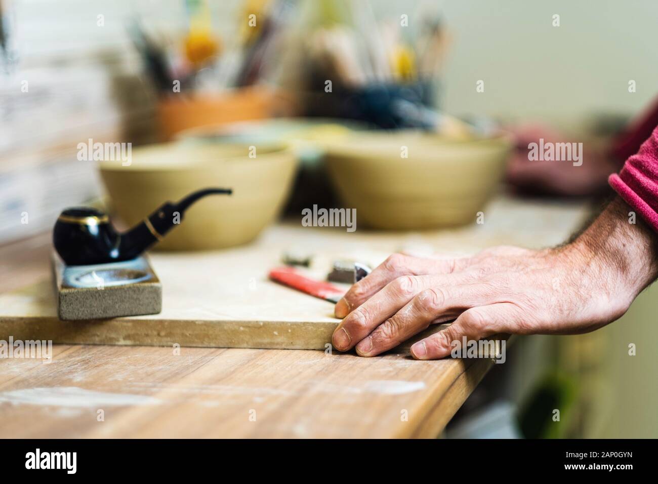 Hand Made Pottery High Resolution Stock Photography and Images - Alamy