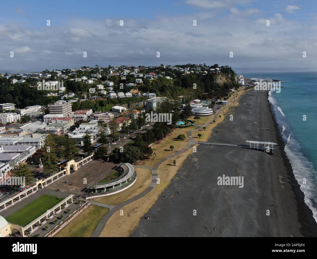 Napier, North Island / New Zealand - December 29, 2019: Napier, The Art ...