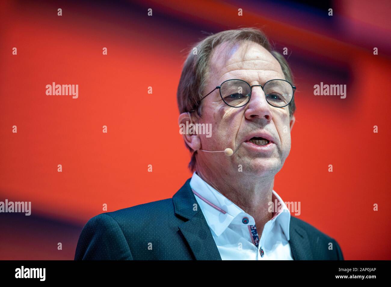Munich, Germany. 20th Jan, 2020. Reinhard Ploss, Managing Director of ...