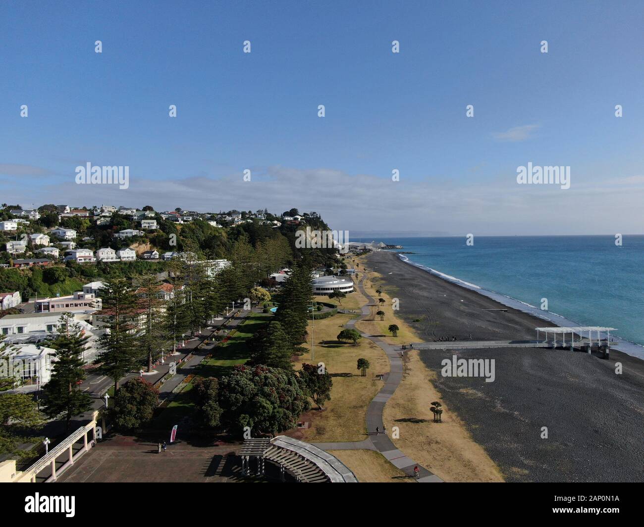 Napier harbour waterfront hi-res stock photography and images - Alamy