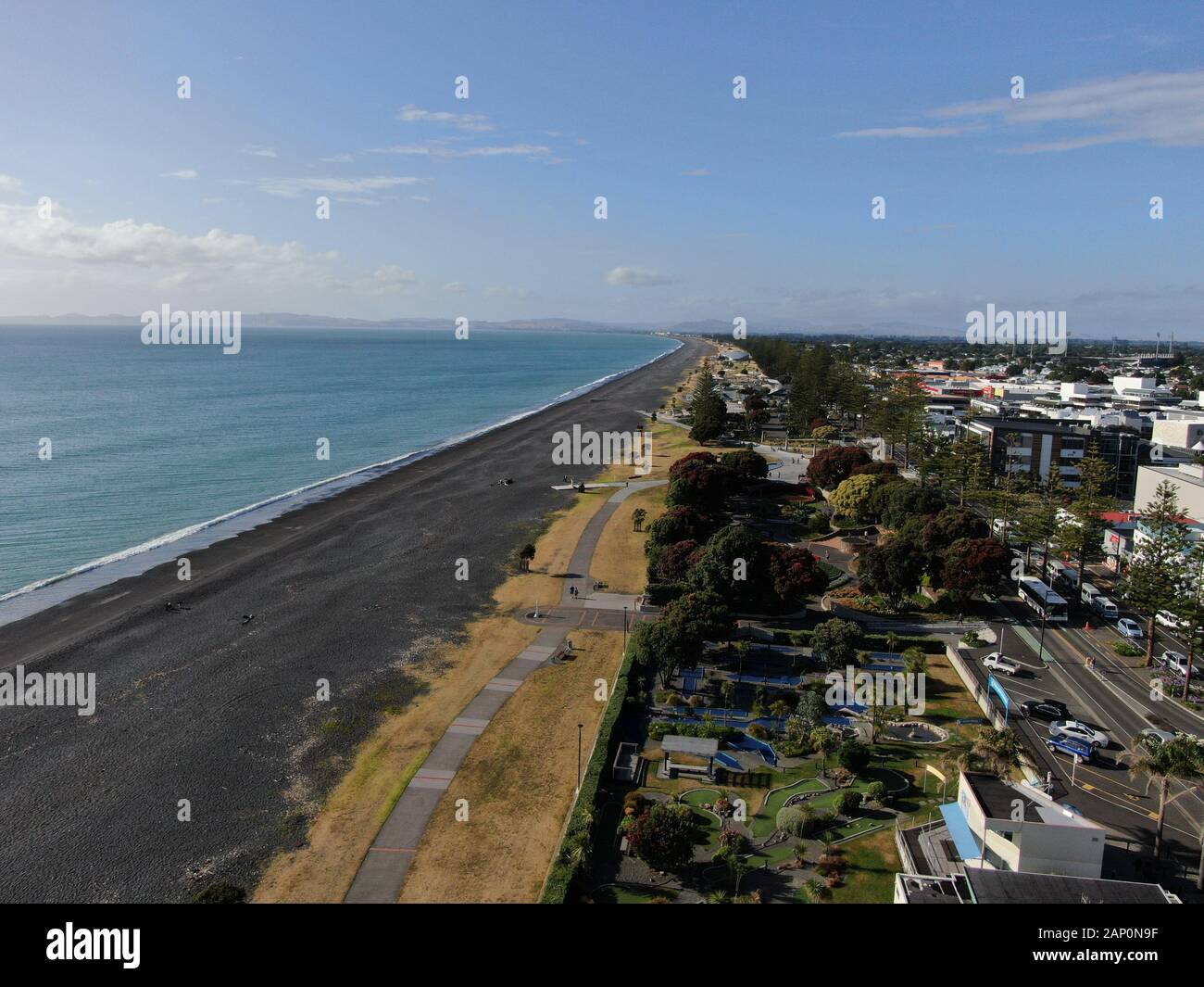 Napier, North Island / New Zealand - December 29, 2019: Napier, The Art ...