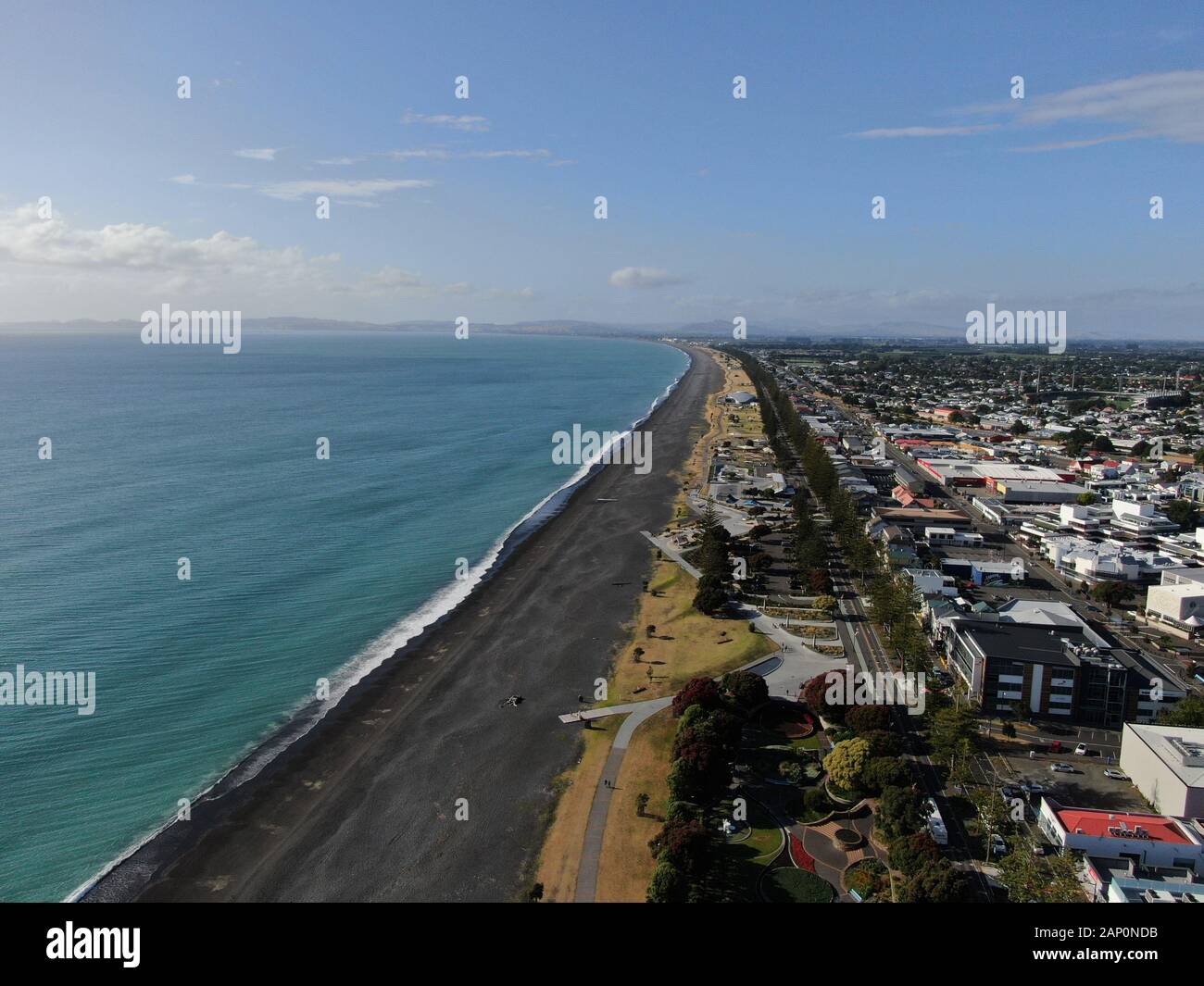 Napier, North Island / New Zealand - December 29, 2019: Napier, The Art ...