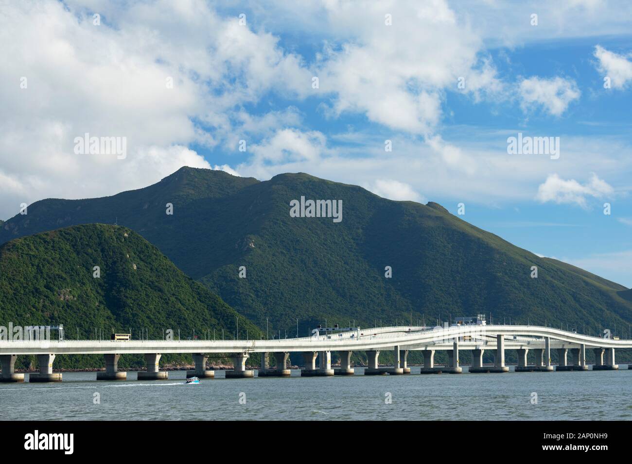 Hong Kong-Zhuhai-Macau Bridge, Lantau Island, Hong Kong Stock Photo - Alamy