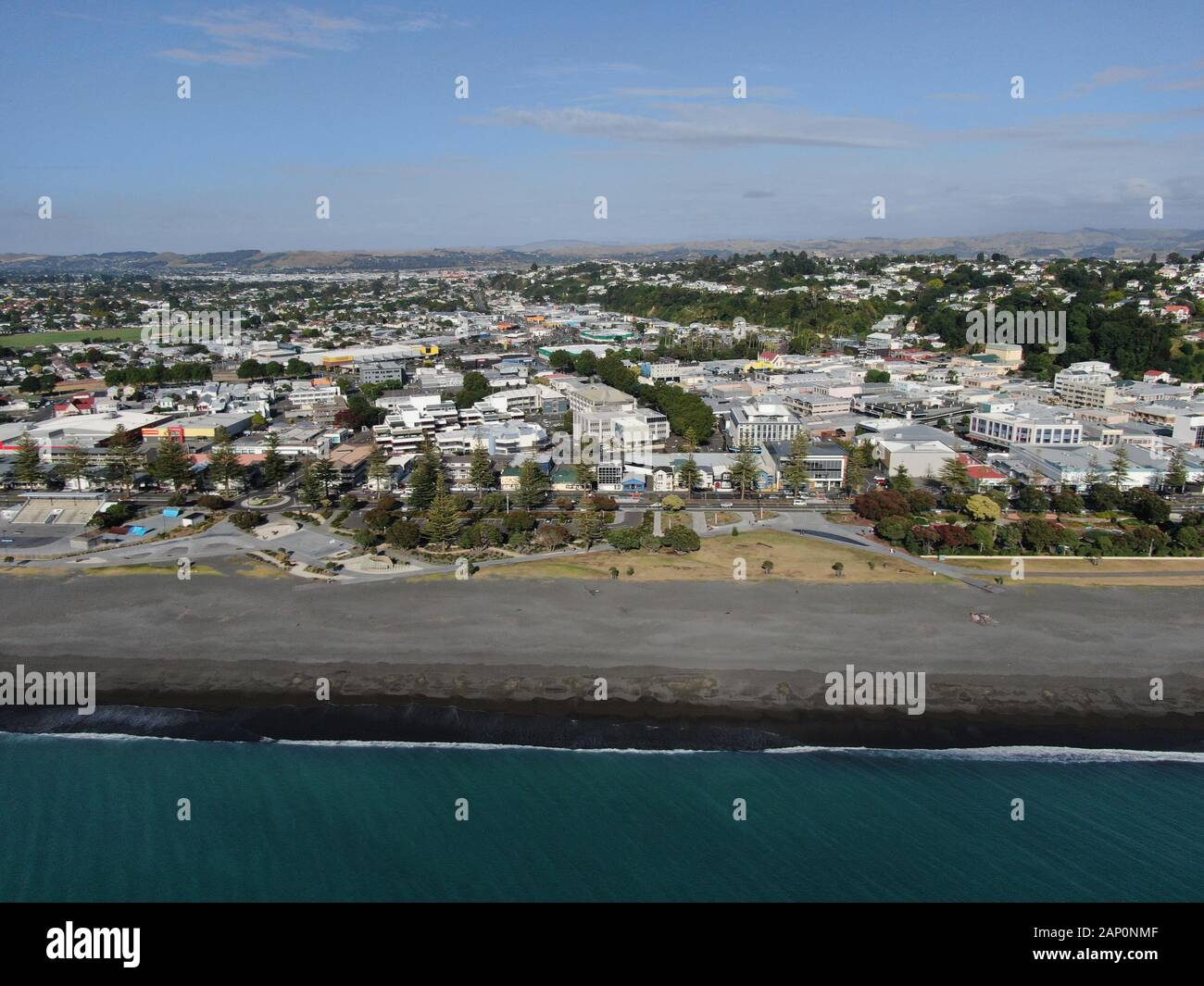 Napier, North Island / New Zealand - December 29, 2019: Napier, The Art ...