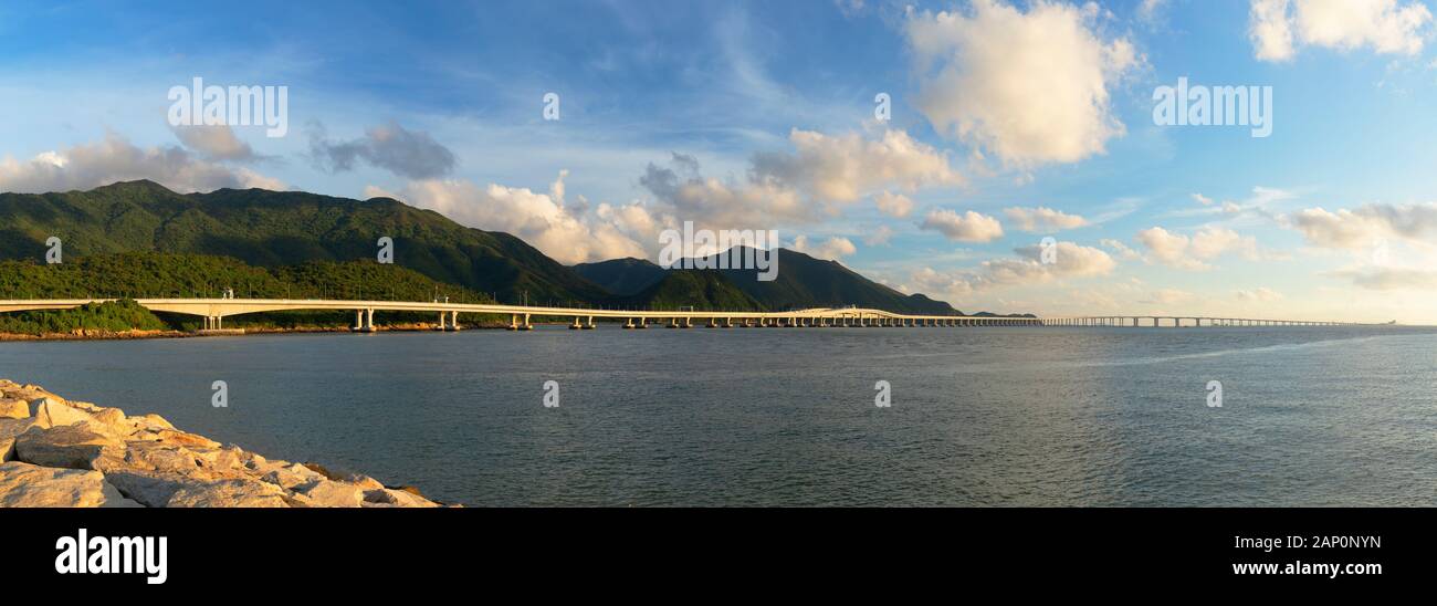 Hong Kong-Zhuhai-Macau Bridge, Lantau Island, Hong Kong Stock Photo - Alamy