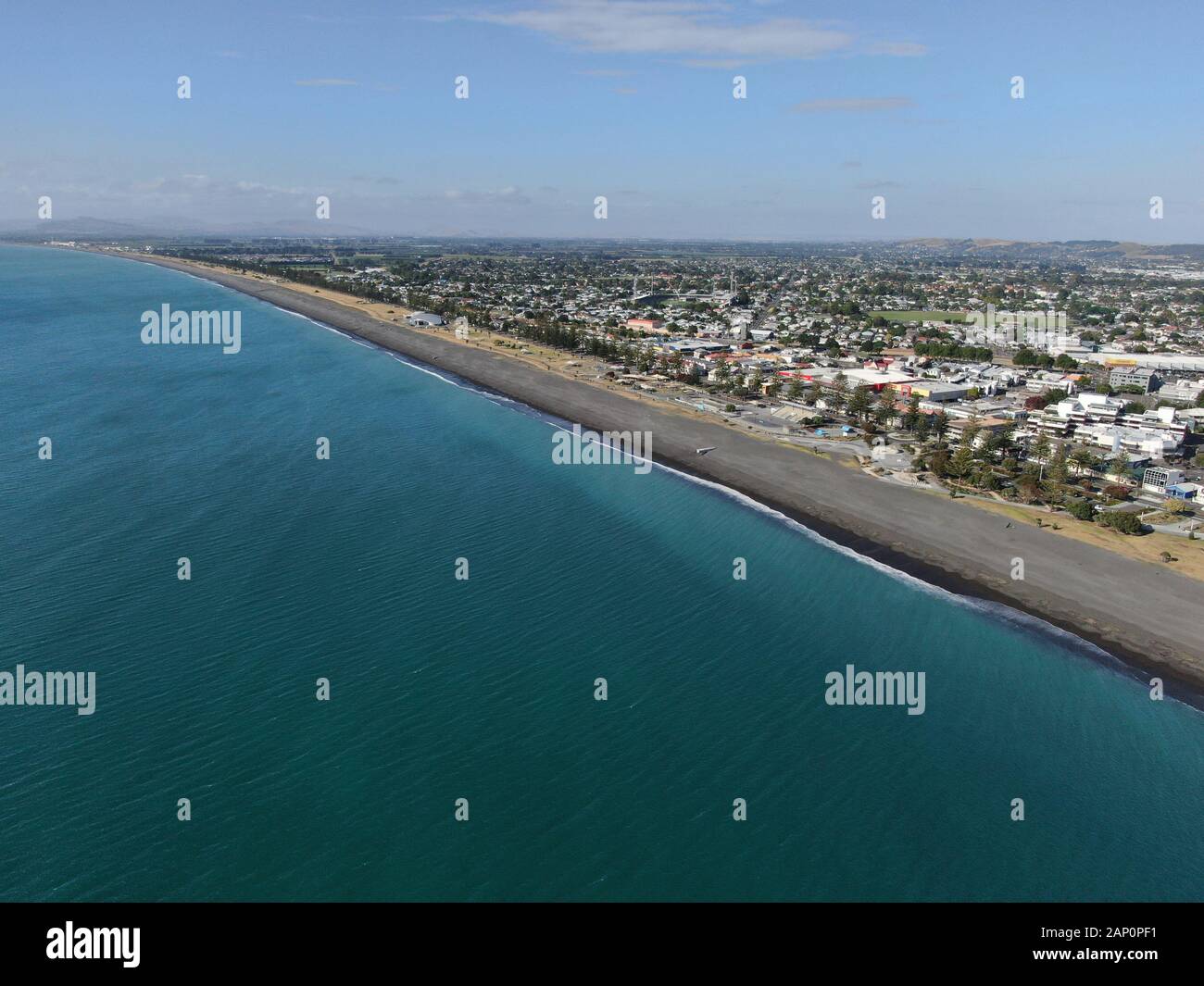 Napier, North Island / New Zealand - December 29, 2019: Napier, The Art ...