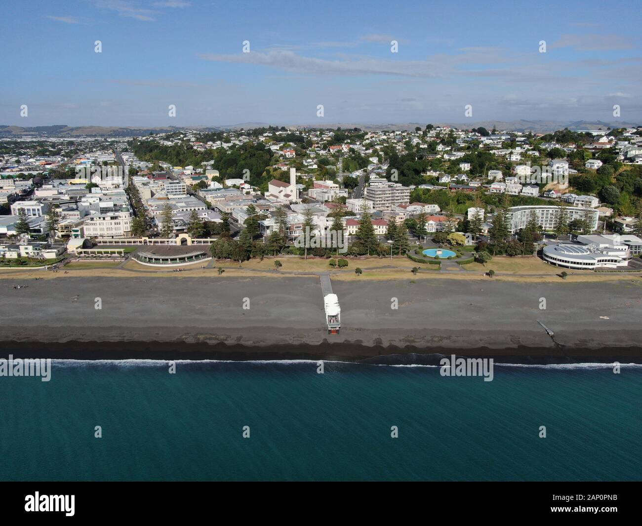 Napier harbour waterfront hi-res stock photography and images - Alamy