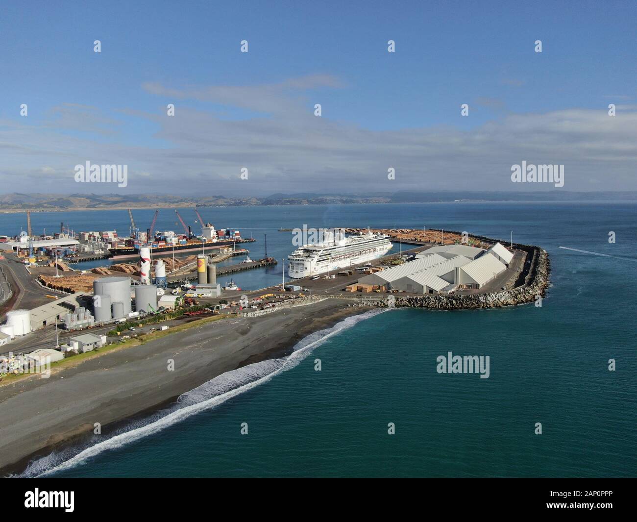 Napier harbour waterfront hi-res stock photography and images - Alamy