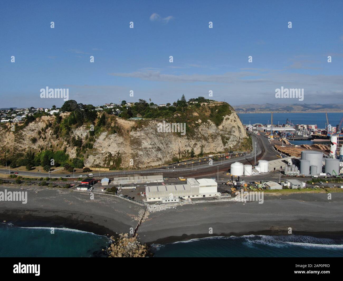 Napier harbour waterfront hi-res stock photography and images - Alamy