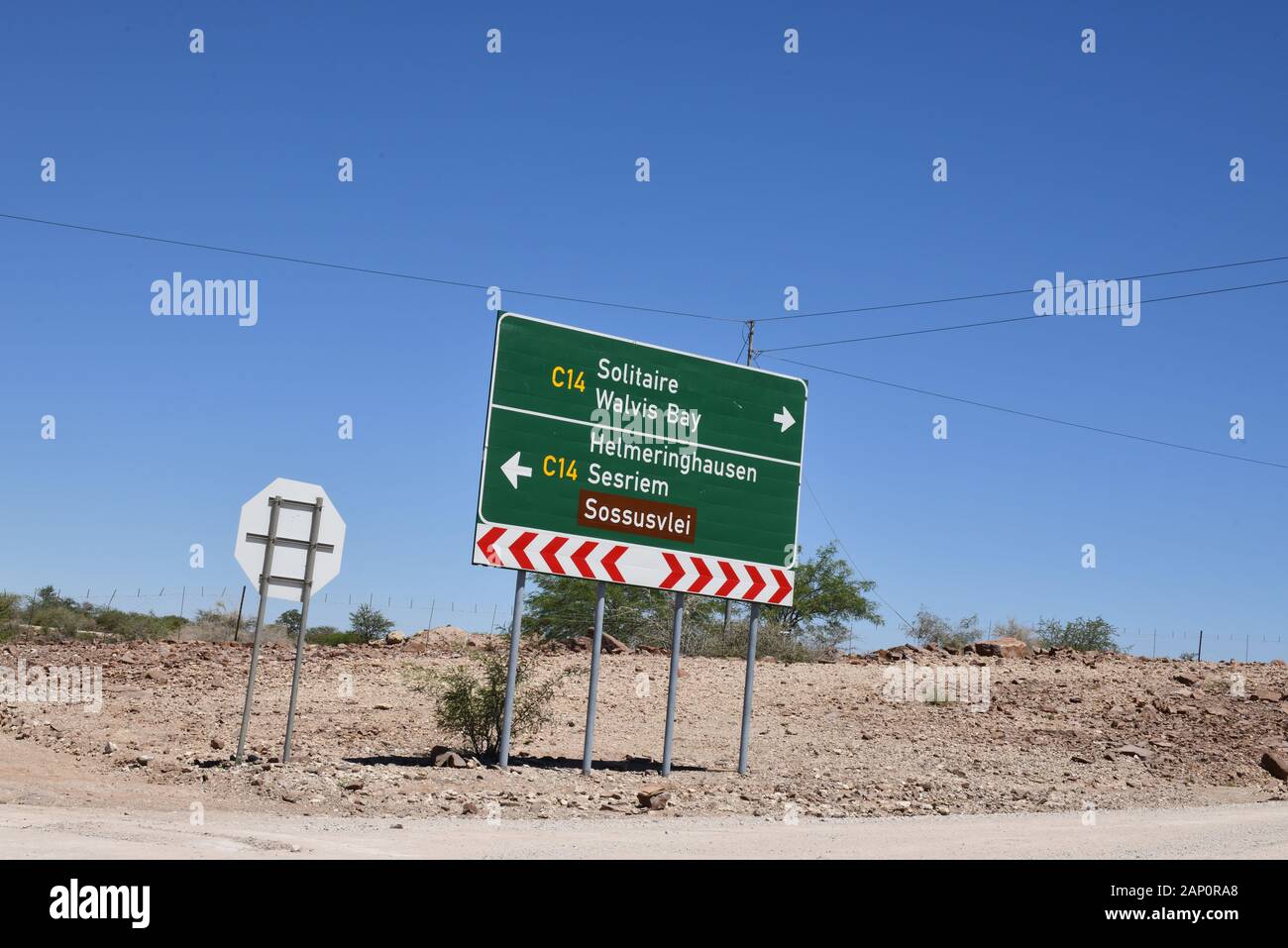 Namibia. 28th Feb, 2019. Traffic sign on a Ueberlandstrasse, taken on ...