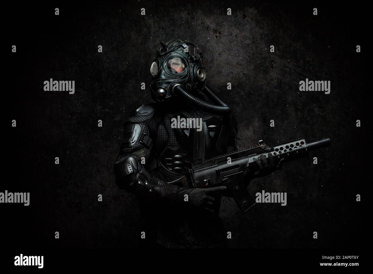 Fat Black Man Gun High Resolution Stock Photography and Images - Alamy