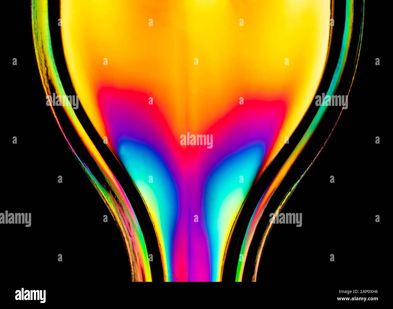 Residual stress patterns hi-res stock photography and images - Alamy