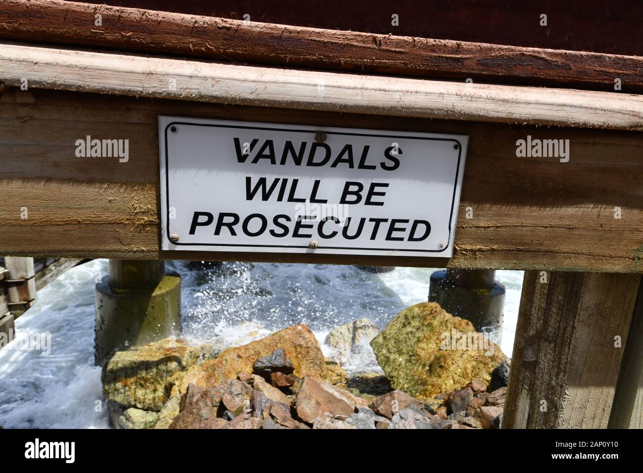 Vandalism sign africa hi-res stock photography and images - Alamy