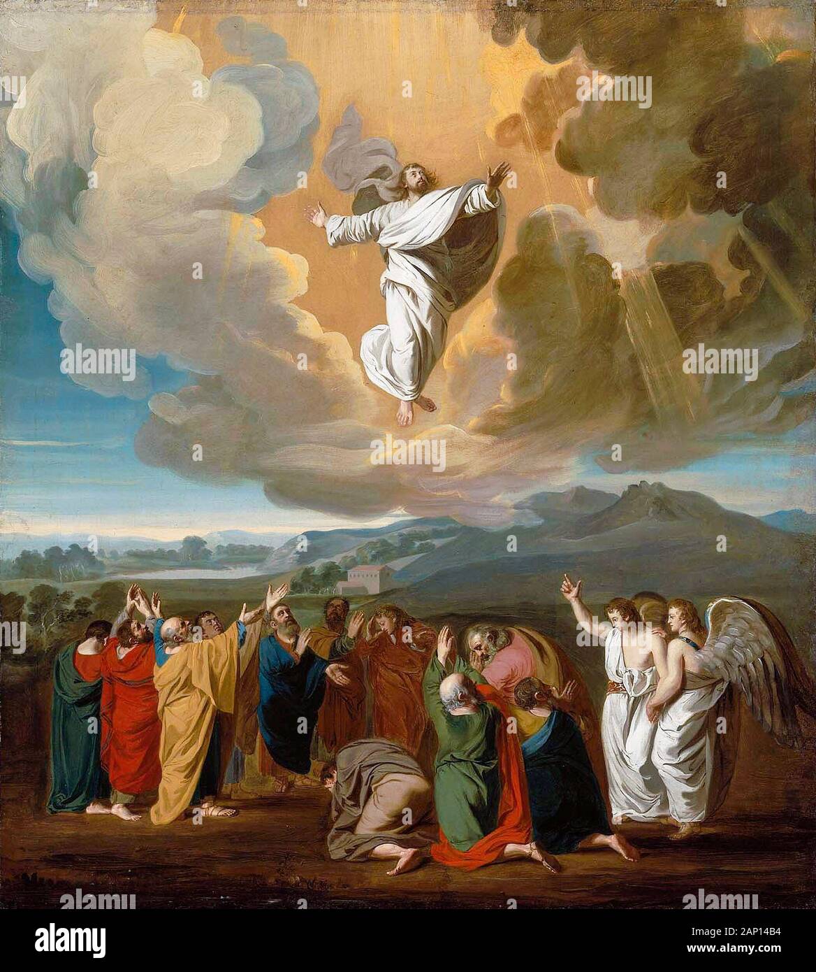 John singleton copley ascension hi-res stock photography and images - Alamy