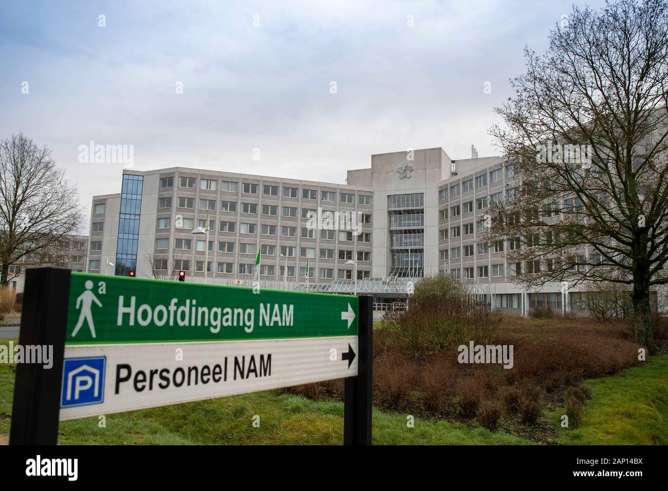 ASSEN, 20-01-2019, Netherlands, Dutchnews, Headoffice NAM. Nederlandse ...