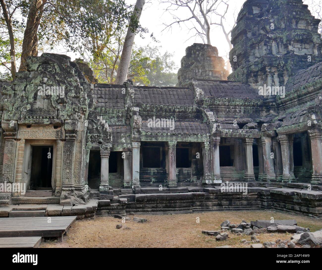 temple complex of Angkor Thom, in Siem Riep Stock Photo - Alamy