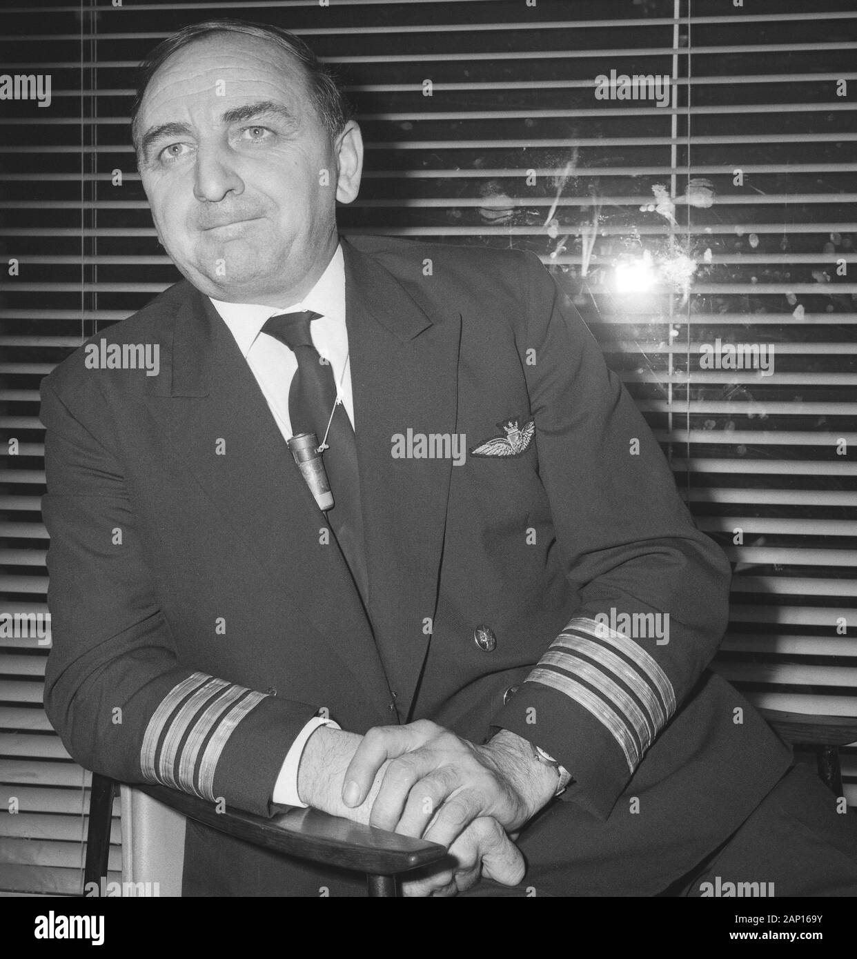 Captain John Smurthwaite at Heathrow Airport, London, the pilot of the ...