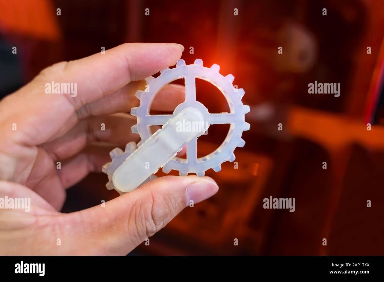 3d printed plastic hand hi-res stock photography and images - Alamy